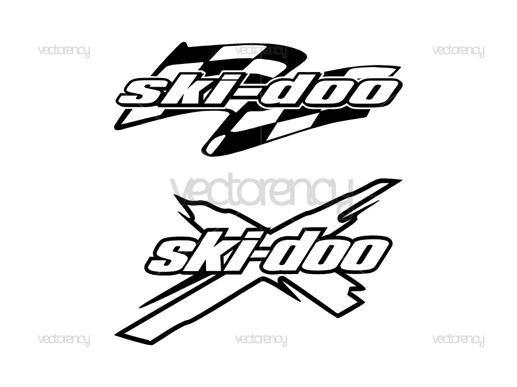 2 Ski-Doo Logo Ski Doo Vector SVG PNG | Vectorency