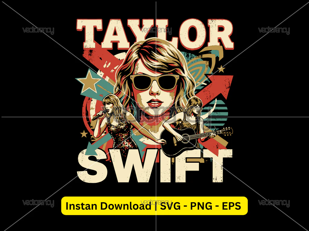 Taylor Swift Vector Premium Design PNG SVG EPS | Vectorency