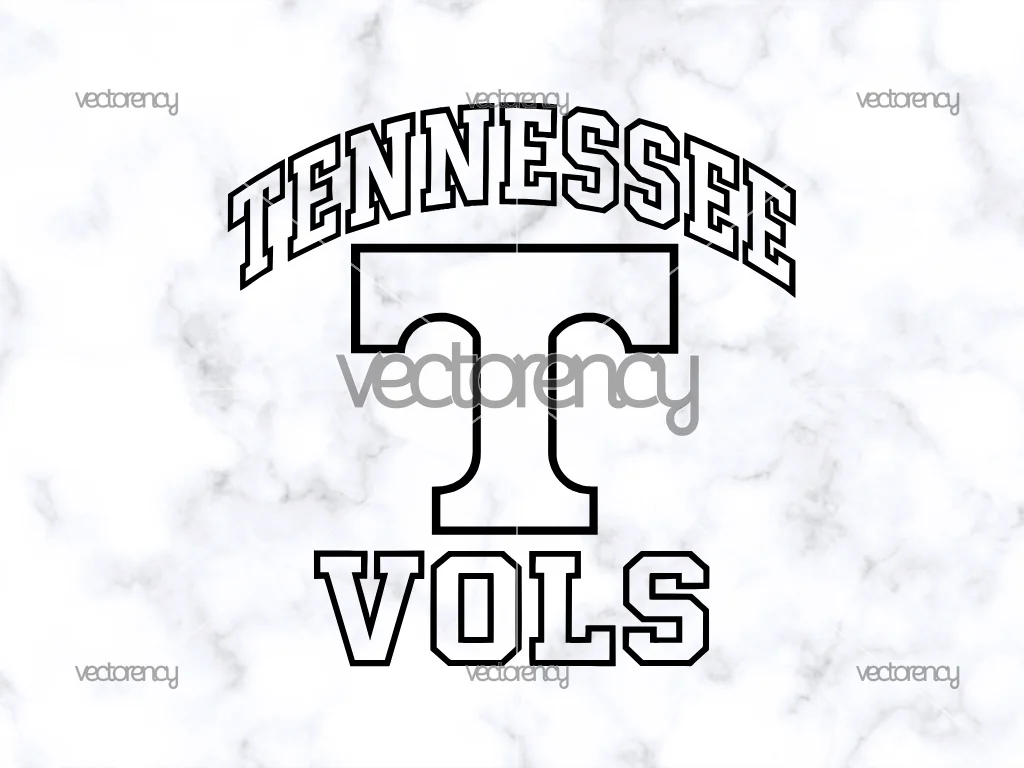 Tennessee Vols SVG Cricut DXF Cut File PNG EPS | Vectorency